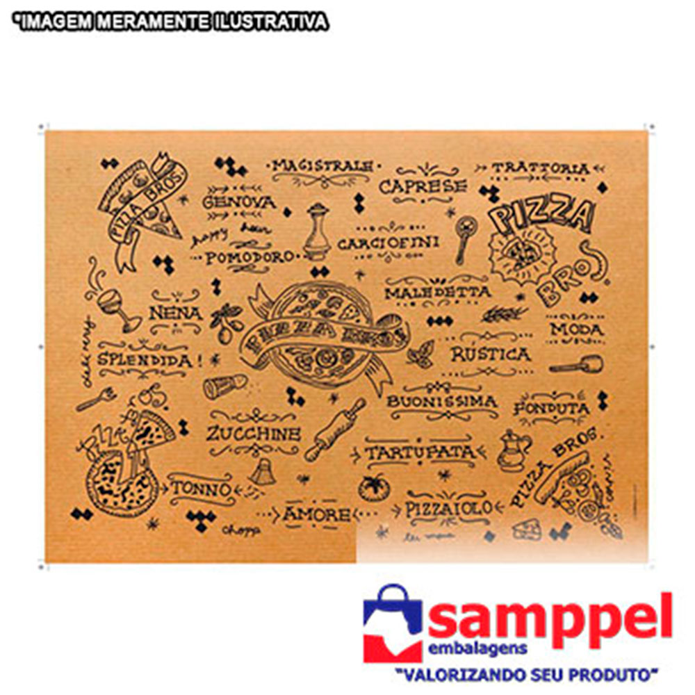 Jogo Americano Personalizado de Papel - Samppel